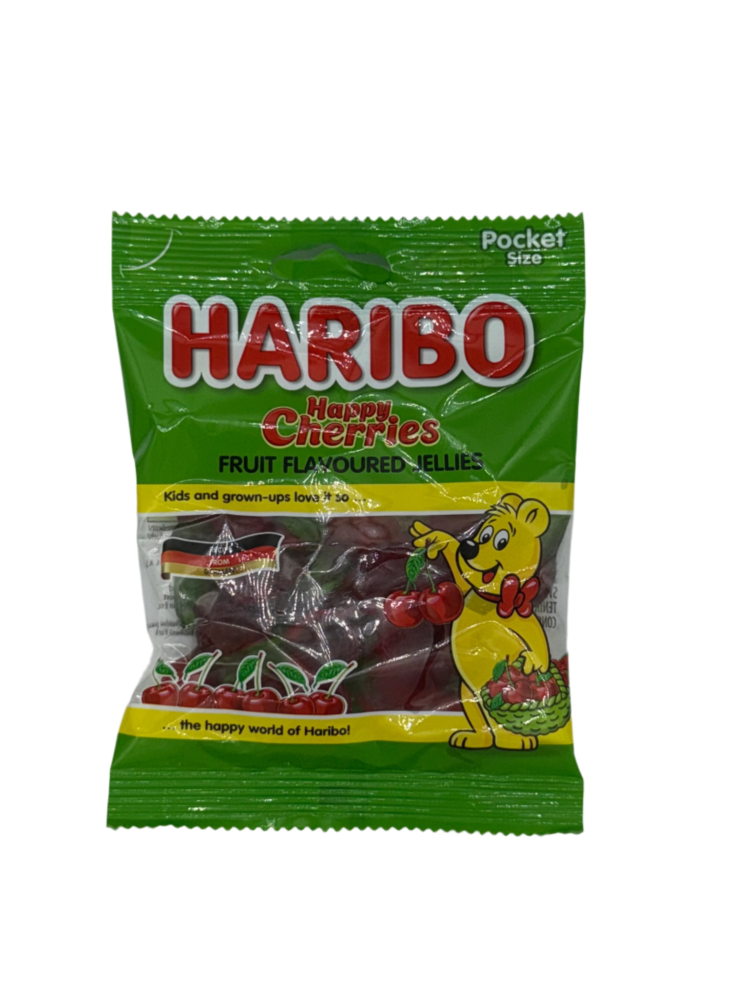 Haribo Happy Cherries Flavoured Jellies – Bags of Bites